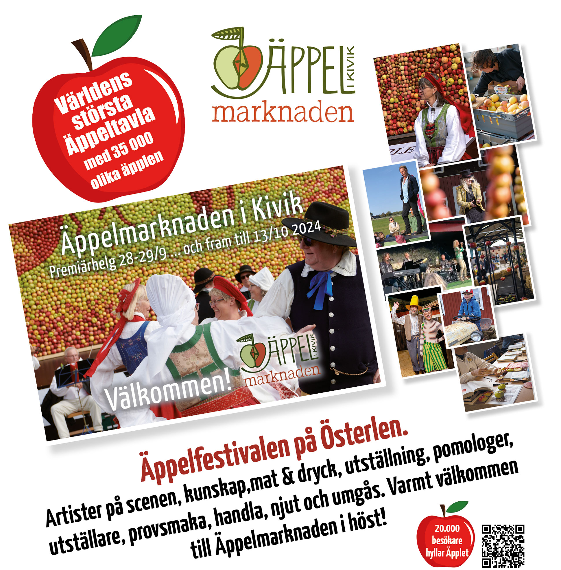 Äppelmarknaden i Kivik - Äppelmarknaden